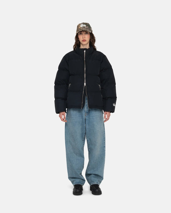 DOWN PUFFER NYLON / STUSSY / BLACK - Spoon Clothes